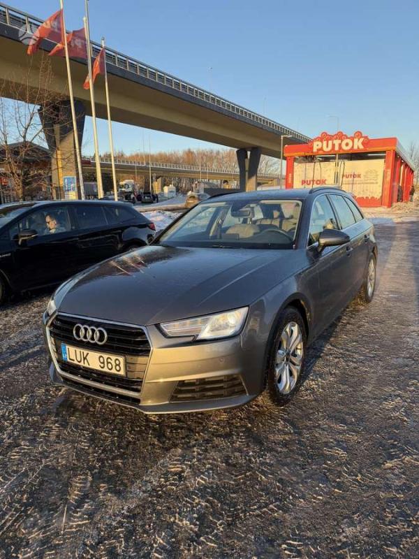 Pelēks Audi A4 2018 Klaipėda, ar dzinēja tilpumu 1.97 L un nobraukumu 262 tūkst. km par 12650 €, foto 9 vietnē AUTOMOTO.COM.LV