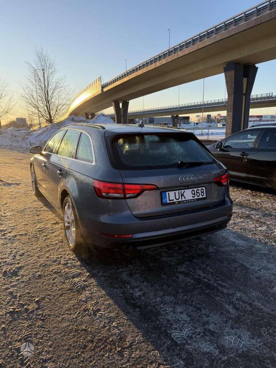 Pelēks Audi A4 2018 Klaipėda, ar dzinēja tilpumu 1.97 L un nobraukumu 262 tūkst. km par 12650 €, foto 13 vietnē AUTOMOTO.COM.LV