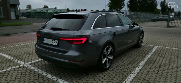 Pelēks Audi A4 2018 Panevēža, ar dzinēja tilpumu 2.00 L un nobraukumu 214 tūkst. km par 15800 €, foto  vietnē AUTOMOTO.COM.LV