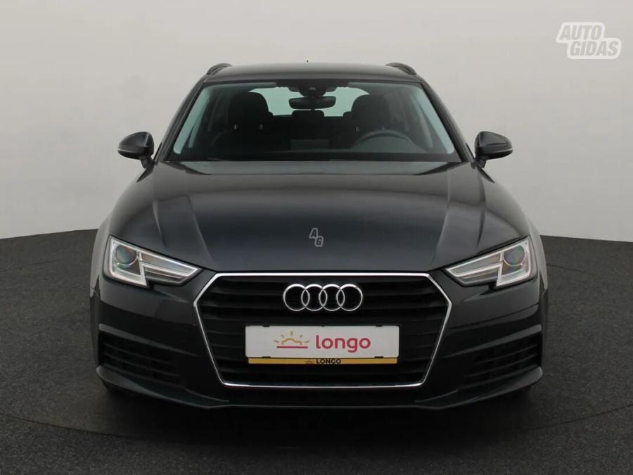Grey Audi A4 2018 in Vilnius, with an engine capacity of 2.00 L and mileage of 201 thousand km for 15199 €, photo 4 on AUTOMOTO.COM.LV