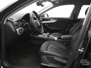 Grey Audi A4 2018 in Vilnius, with an engine capacity of 2.00 L and mileage of 201 thousand km for 15199 €, photo 5 on AUTOMOTO.COM.LV