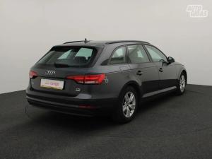 Grey Audi A4 2018 in Vilnius, with an engine capacity of 2.00 L and mileage of 201 thousand km for 15199 €, photo 9 on AUTOMOTO.COM.LV