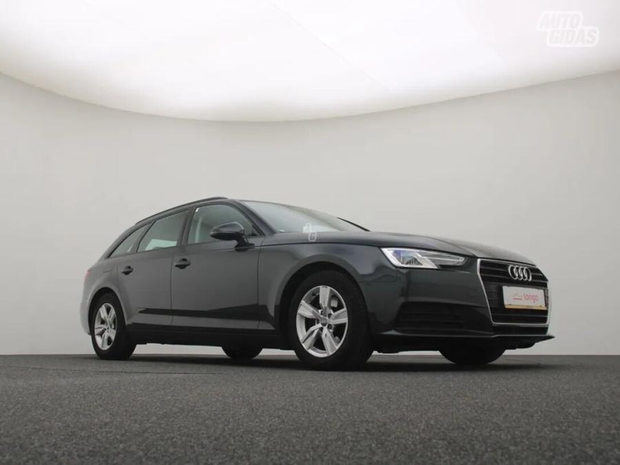 Grey Audi A4 2018 in Vilnius, with an engine capacity of 2.00 L and mileage of 201 thousand km for 15199 €, photo 12 on AUTOMOTO.COM.LV