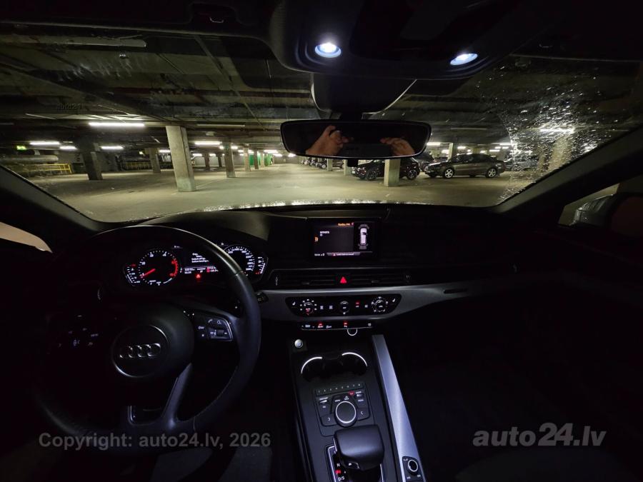 Pelēks Audi A4 2018 Tallina, ar dzinēja tilpumu 2.00 L un nobraukumu 78 tūkst. km par 16097 €, foto 13 vietnē AUTOMOTO.COM.LV