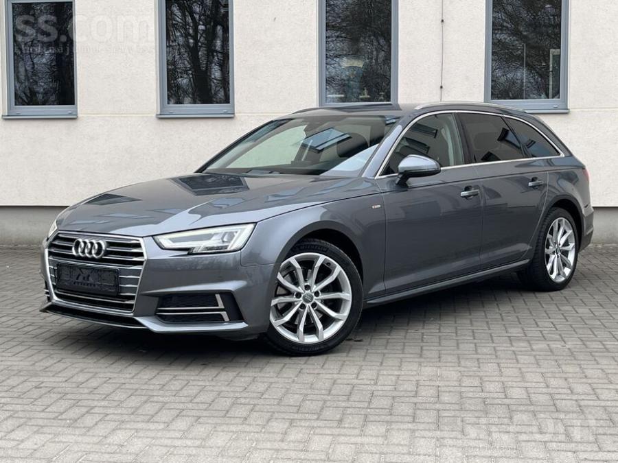 Pelēks Audi A4 2018 Jelgava, ar dzinēja tilpumu 2.00 L un nobraukumu 209 tūkst. km par 11990 €, foto 1 vietnē AUTOMOTO.COM.LV