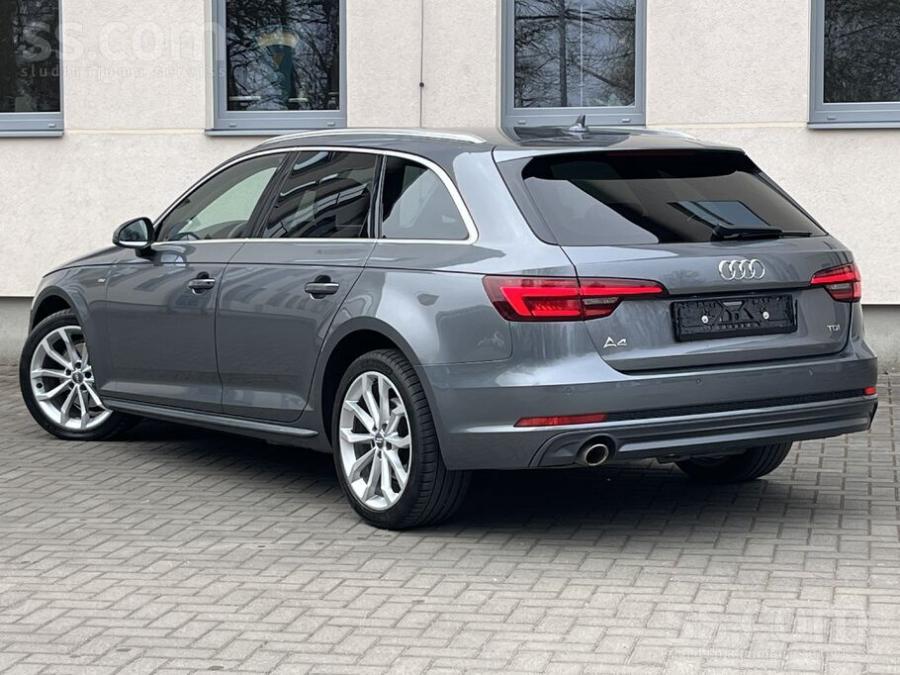 Pelēks Audi A4 2018 Jelgava, ar dzinēja tilpumu 2.00 L un nobraukumu 209 tūkst. km par 11990 €, foto 9 vietnē AUTOMOTO.COM.LV