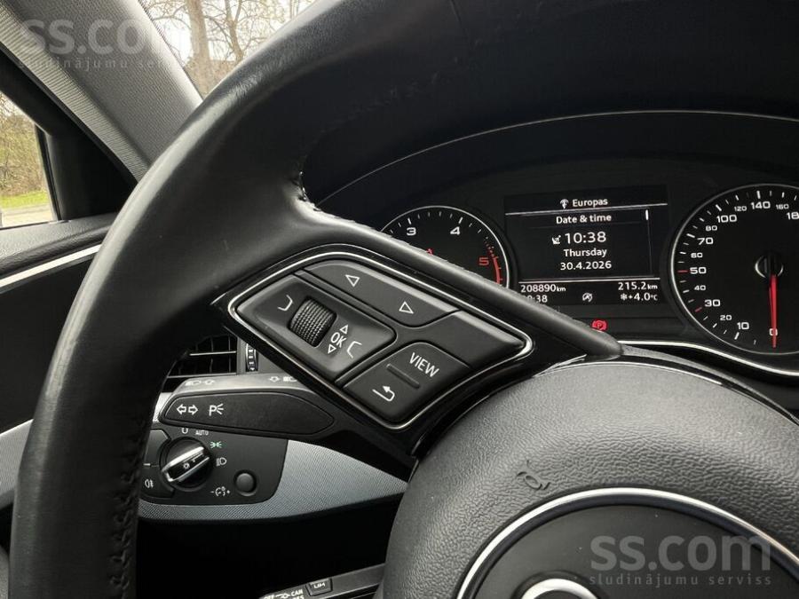 Pelēks Audi A4 2018 Jelgava, ar dzinēja tilpumu 2.00 L un nobraukumu 209 tūkst. km par 11990 €, foto 17 vietnē AUTOMOTO.COM.LV