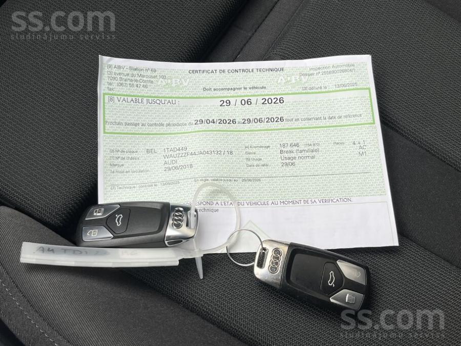 Pelēks Audi A4 2018 Jelgava, ar dzinēja tilpumu 2.00 L un nobraukumu 209 tūkst. km par 11990 €, foto 24 vietnē AUTOMOTO.COM.LV