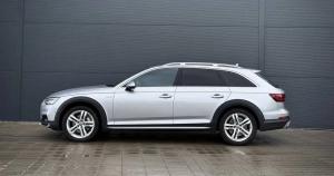 Grey Audi A4 2018 in Riga, with an engine capacity of 3.00 L and mileage of 215 thousand km for 17995 €, photo 3 on AUTOMOTO.COM.LV