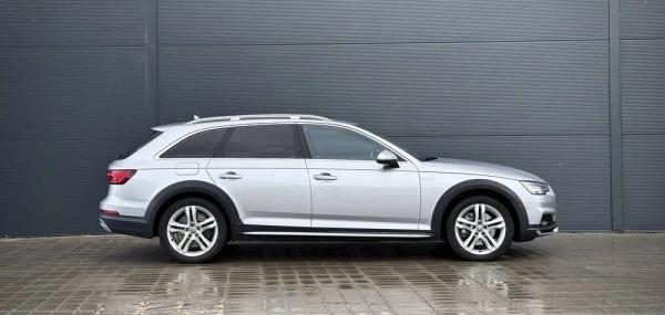 Grey Audi A4 2018 in Riga, with an engine capacity of 3.00 L and mileage of 215 thousand km for 17995 €, photo 5 on AUTOMOTO.COM.LV