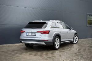 Grey Audi A4 2018 in Riga, with an engine capacity of 3.00 L and mileage of 215 thousand km for 17995 €, photo 7 on AUTOMOTO.COM.LV