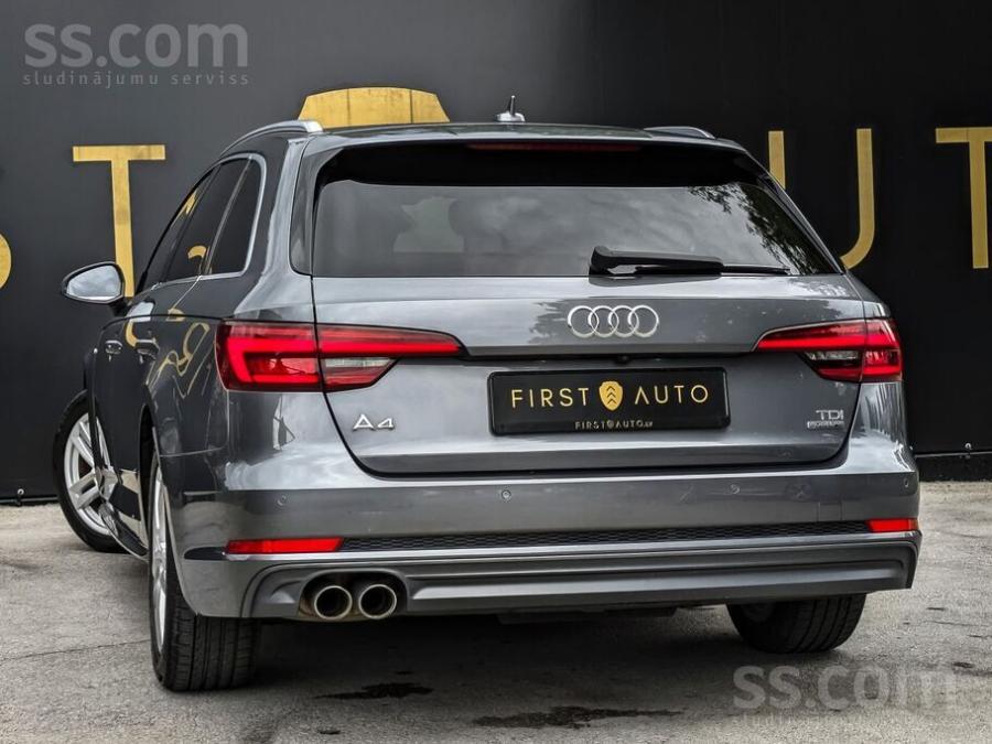 Pelēks Audi A4 2018 Tukums, ar dzinēja tilpumu 3.00 L un nobraukumu 225 tūkst. km par 15990 €, foto 4 vietnē AUTOMOTO.COM.LV