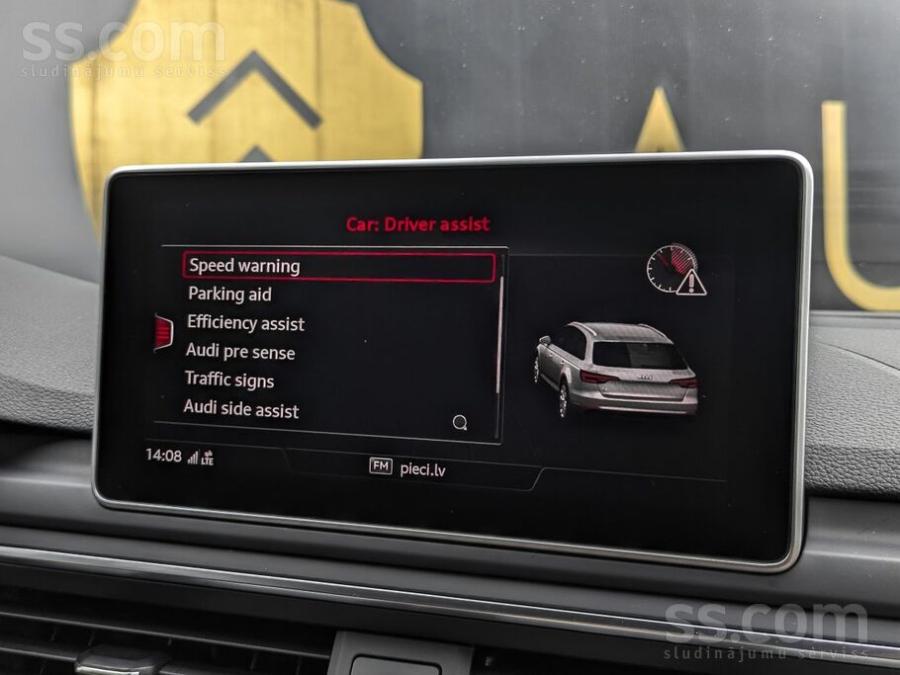 Pelēks Audi A4 2018 Tukums, ar dzinēja tilpumu 3.00 L un nobraukumu 225 tūkst. km par 15990 €, foto 19 vietnē AUTOMOTO.COM.LV