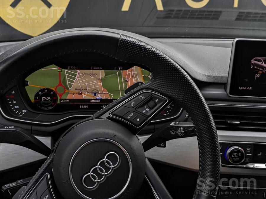 Pelēks Audi A4 2018 Tukums, ar dzinēja tilpumu 3.00 L un nobraukumu 225 tūkst. km par 15990 €, foto 20 vietnē AUTOMOTO.COM.LV