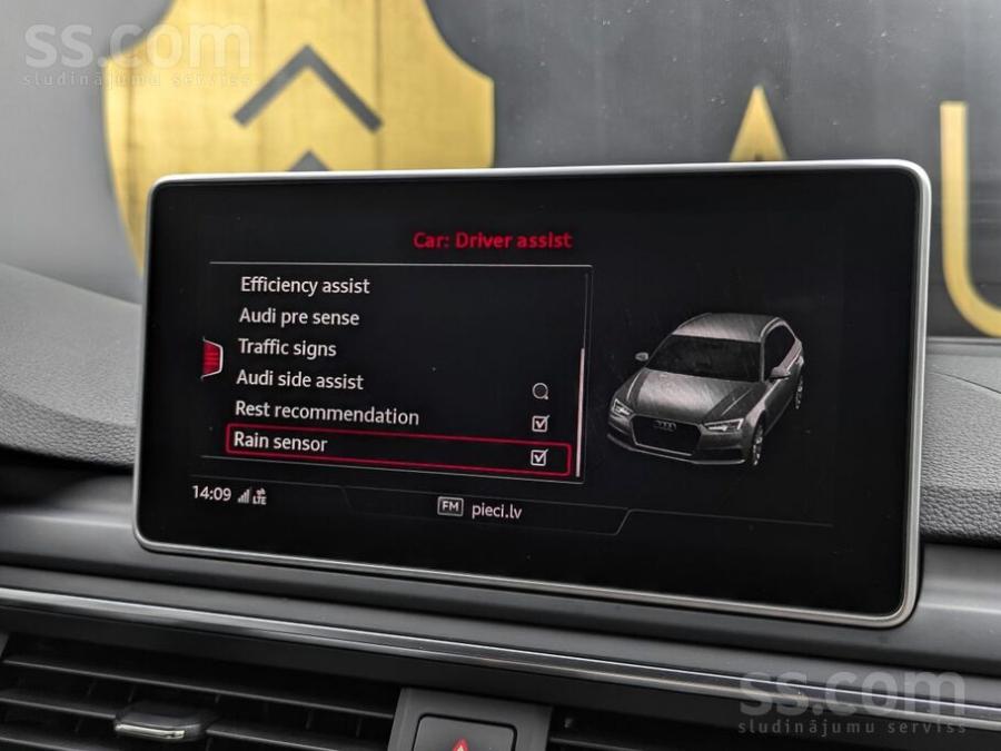 Pelēks Audi A4 2018 Tukums, ar dzinēja tilpumu 3.00 L un nobraukumu 225 tūkst. km par 15990 €, foto 26 vietnē AUTOMOTO.COM.LV