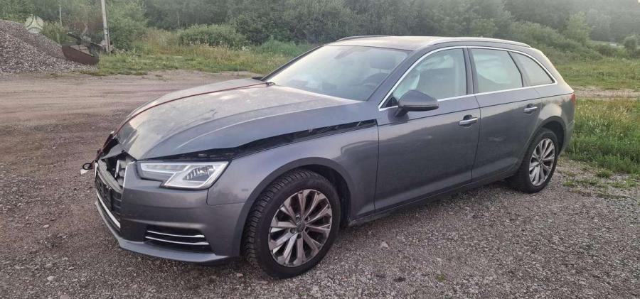 Grey Audi A4 2018 in Prienai, with an engine capacity of 2.00 L and mileage of 212 thousand km for 5000 €, photo 8 on AUTOMOTO.COM.LV
