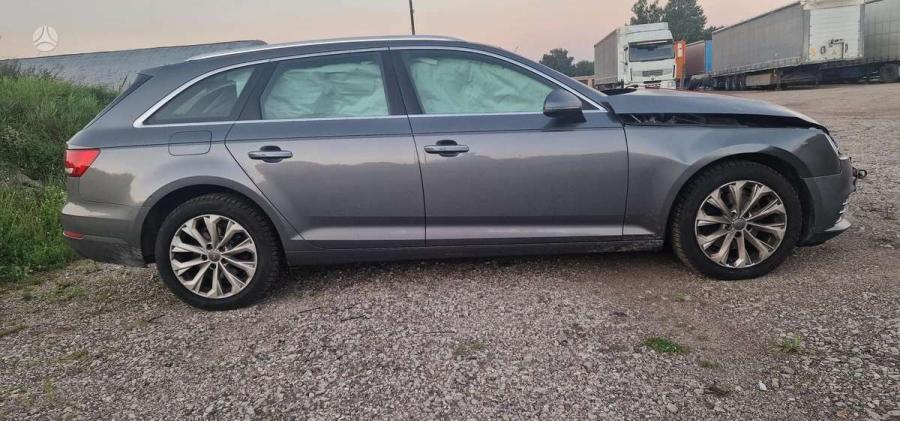 Grey Audi A4 2018 in Prienai, with an engine capacity of 2.00 L and mileage of 212 thousand km for 5000 €, photo 9 on AUTOMOTO.COM.LV