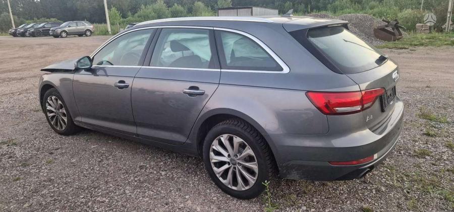 Grey Audi A4 2018 in Prienai, with an engine capacity of 2.00 L and mileage of 212 thousand km for 5000 €, photo 10 on AUTOMOTO.COM.LV