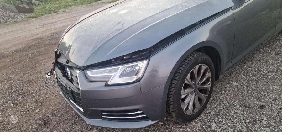 Grey Audi A4 2018 in Prienai, with an engine capacity of 2.00 L and mileage of 230 thousand km for 5150 €, photo 5 on AUTOMOTO.COM.LV