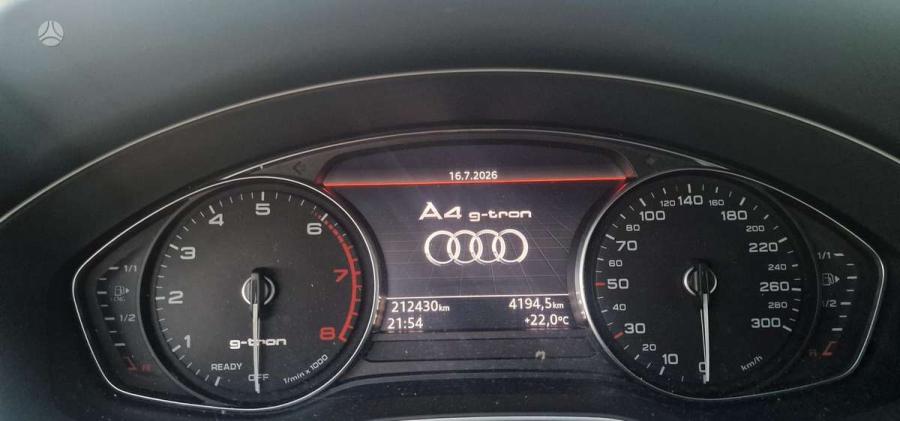 Grey Audi A4 2018 in Prienai, with an engine capacity of 2.00 L and mileage of 230 thousand km for 5150 €, photo 16 on AUTOMOTO.COM.LV