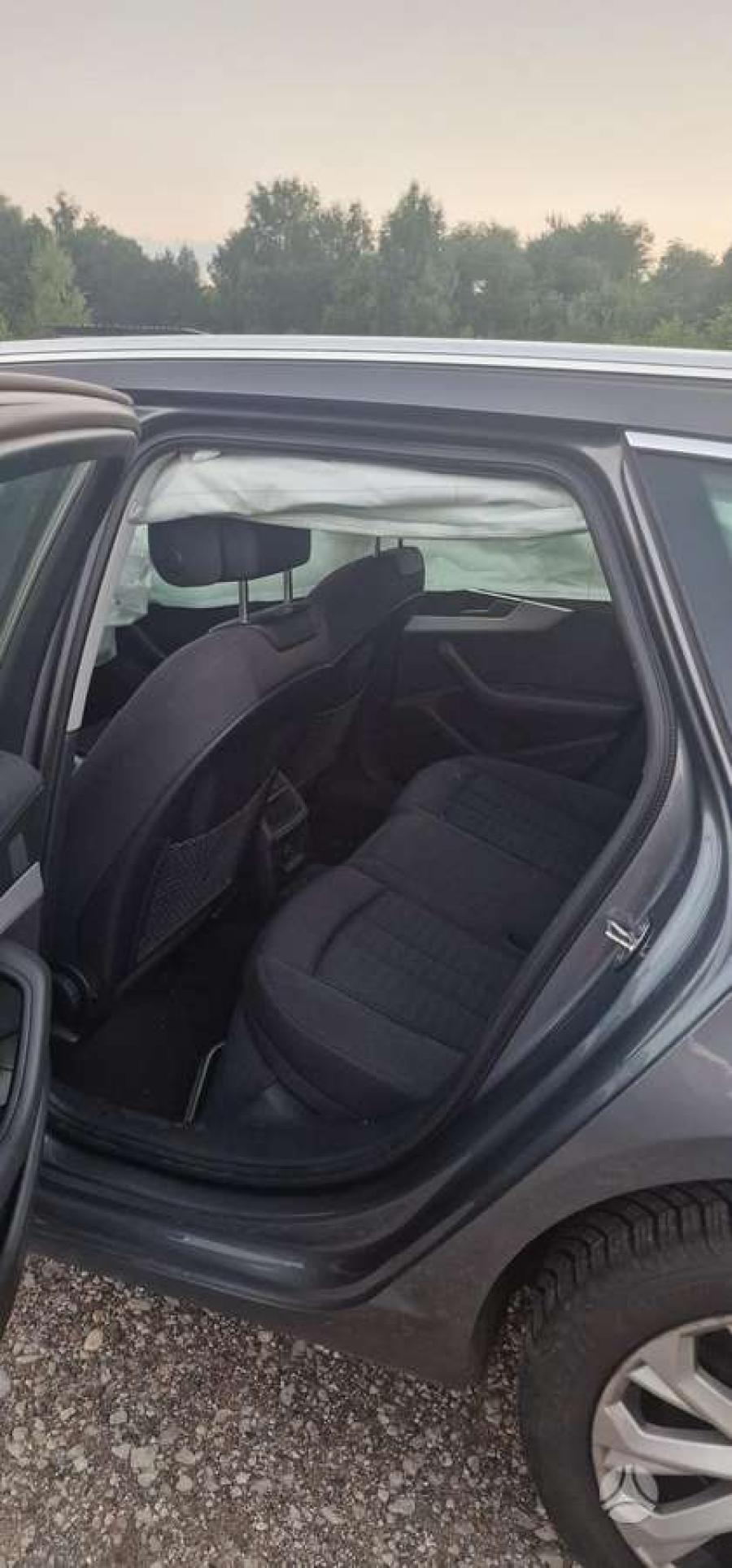 Grey Audi A4 2018 in Prienai, with an engine capacity of 2.00 L and mileage of 230 thousand km for 5150 €, photo 17 on AUTOMOTO.COM.LV