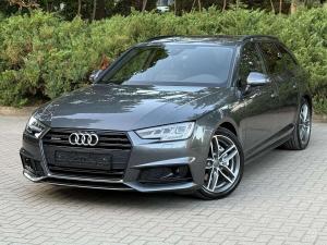 Grey Audi A4 2018 in Prienai, with an engine capacity of 1.97 L and mileage of 247 thousand km for 14900 €, photo  on AUTOMOTO.COM.LV