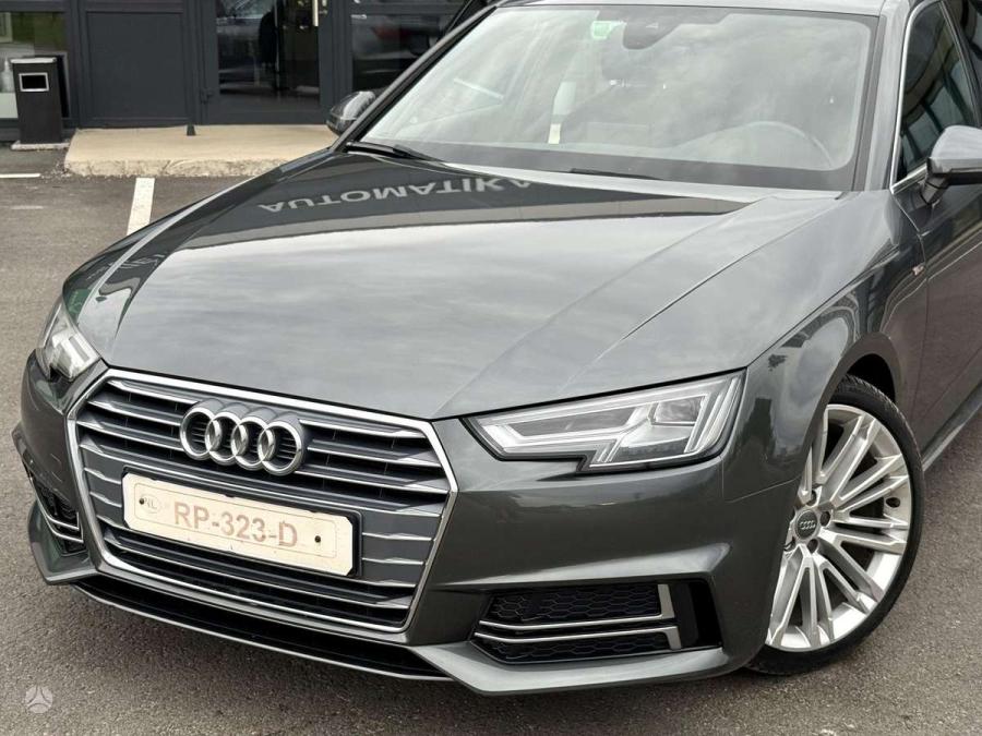Grey Audi A4 2018 in Kaunas, with an engine capacity of 2.00 L and mileage of 215 thousand km for 13200 €, photo 3 on AUTOMOTO.COM.LV