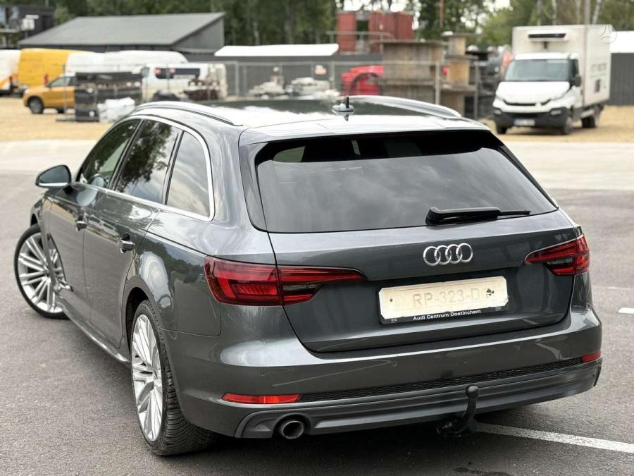 Grey Audi A4 2018 in Kaunas, with an engine capacity of 2.00 L and mileage of 215 thousand km for 13200 €, photo 7 on AUTOMOTO.COM.LV
