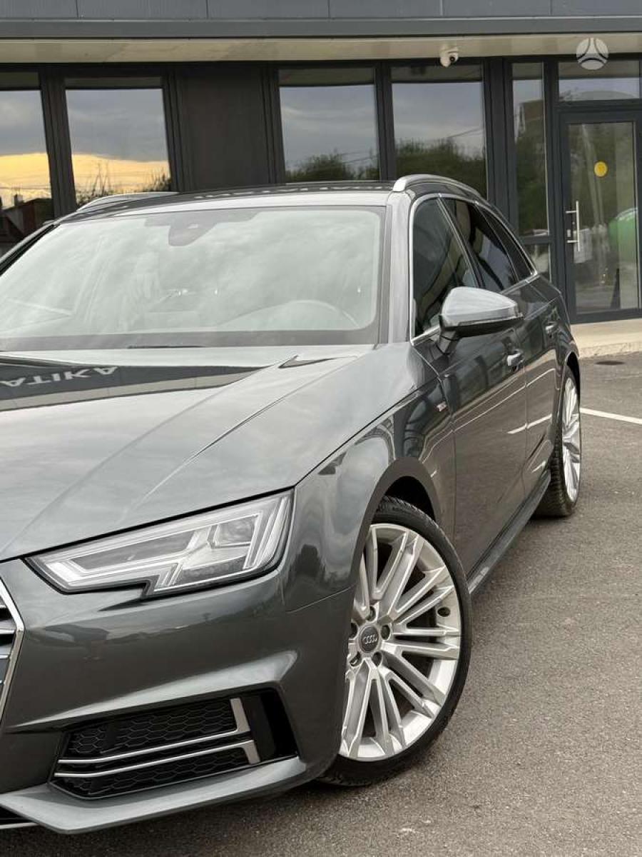 Grey Audi A4 2018 in Kaunas, with an engine capacity of 2.00 L and mileage of 215 thousand km for 13200 €, photo 12 on AUTOMOTO.COM.LV