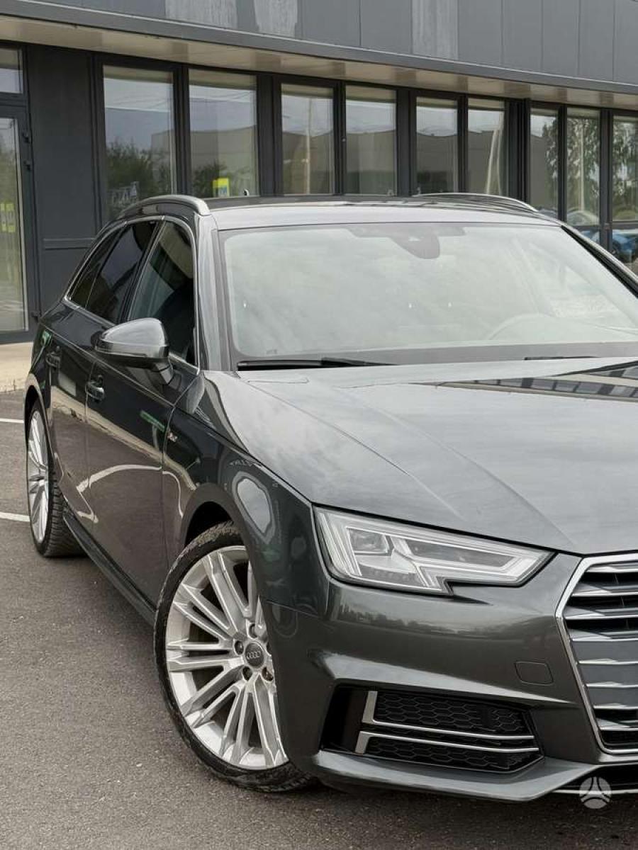 Grey Audi A4 2018 in Kaunas, with an engine capacity of 2.00 L and mileage of 215 thousand km for 13200 €, photo 13 on AUTOMOTO.COM.LV