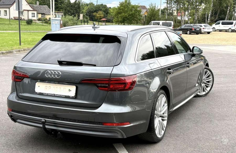Grey Audi A4 2018 in Kaunas, with an engine capacity of 2.00 L and mileage of 215 thousand km for 13200 €, photo 15 on AUTOMOTO.COM.LV