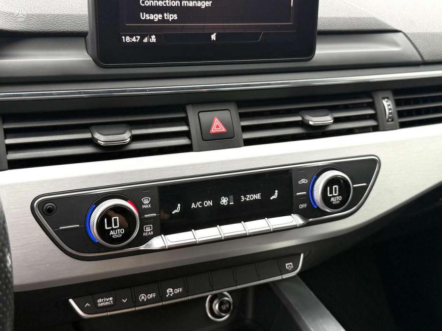 Grey Audi A4 2018 in Kaunas, with an engine capacity of 2.00 L and mileage of 215 thousand km for 13200 €, photo 24 on AUTOMOTO.COM.LV