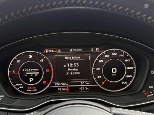 Grey Audi A4 2018 in Kaunas, with an engine capacity of 2.00 L and mileage of 215 thousand km for 13200 €, photo 27 on AUTOMOTO.COM.LV