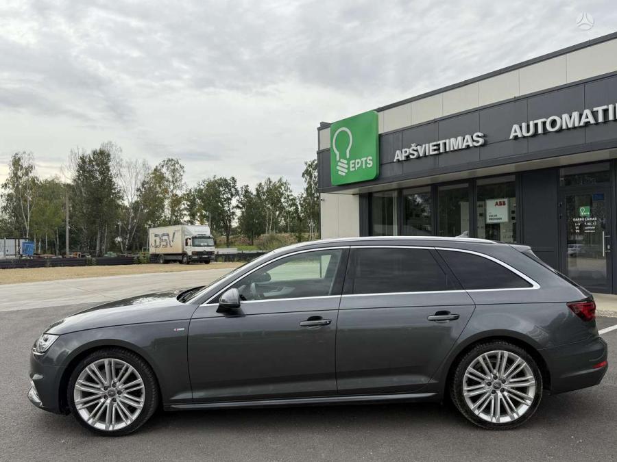 Grey Audi A4 2018 in Kaunas, with an engine capacity of 2.00 L and mileage of 215 thousand km for 13200 €, photo 49 on AUTOMOTO.COM.LV