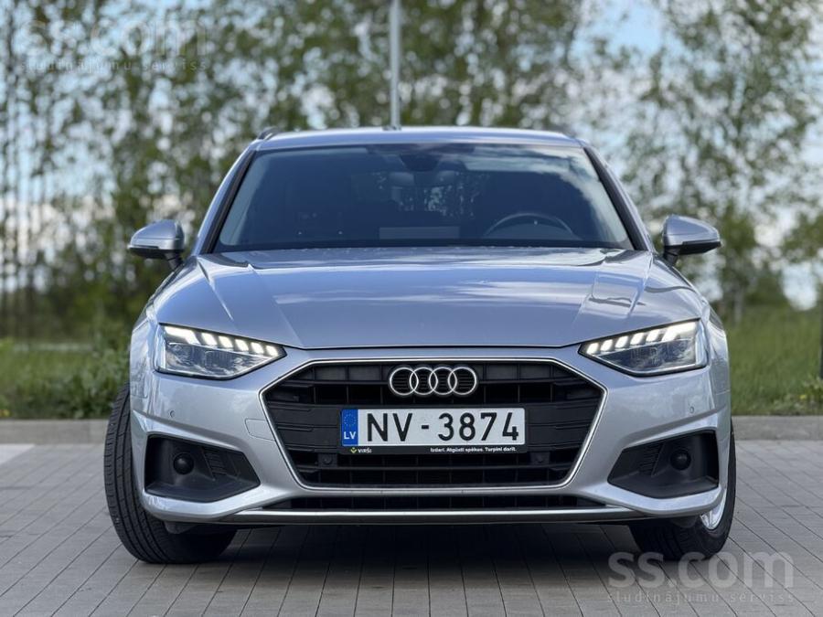 Pelēks Audi A4 2019 Daugavpils, ar dzinēja tilpumu 2.00 L un nobraukumu 125 tūkst. km par 19000 €, foto 2 vietnē AUTOMOTO.COM.LV