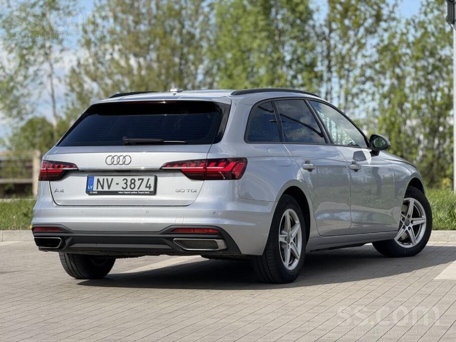 Pelēks Audi A4 2019 Daugavpils, ar dzinēja tilpumu 2.00 L un nobraukumu 125 tūkst. km par 19000 €, foto 4 vietnē AUTOMOTO.COM.LV