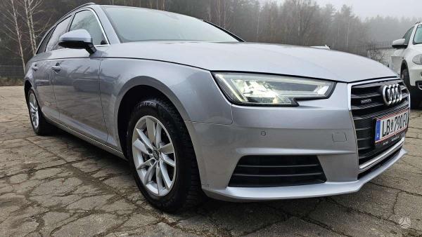 Pelēks Audi A4 2019 Kauņa, ar dzinēja tilpumu 2.00 L un nobraukumu 238 tūkst. km par 12900 €, foto 1 vietnē AUTOMOTO.COM.LV