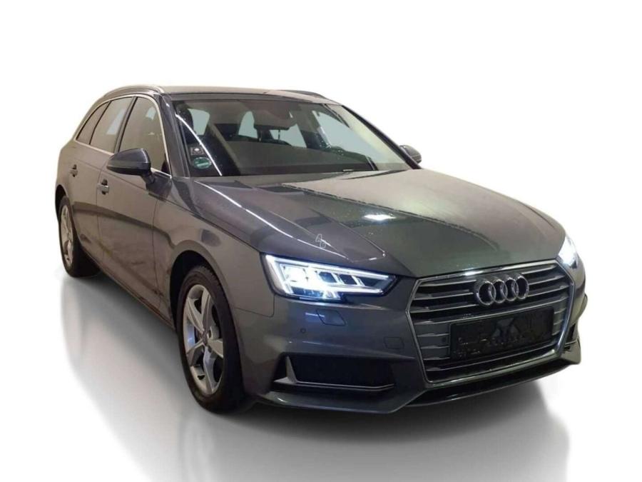 Grey Audi A4 2019 in Kaunas, with an engine capacity of 2.00 L and mileage of 99 thousand km for 24409 €, photo 2 on AUTOMOTO.COM.LV