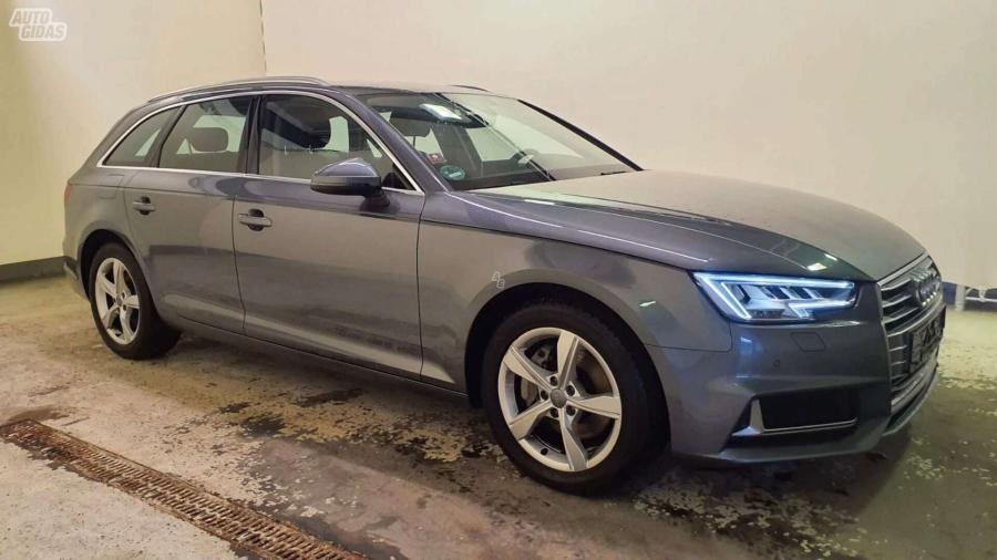 Grey Audi A4 2019 in Kaunas, with an engine capacity of 2.00 L and mileage of 99 thousand km for 24409 €, photo 7 on AUTOMOTO.COM.LV