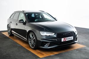 Grey Audi A4 2019 in Kaunas, with an engine capacity of 2.00 L and mileage of 94 thousand km for 28095 €, photo 13 on AUTOMOTO.COM.LV