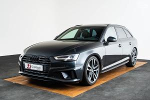 Grey Audi A4 2019 in Kaunas, with an engine capacity of 2.00 L and mileage of 94 thousand km for 28095 €, photo 29 on AUTOMOTO.COM.LV