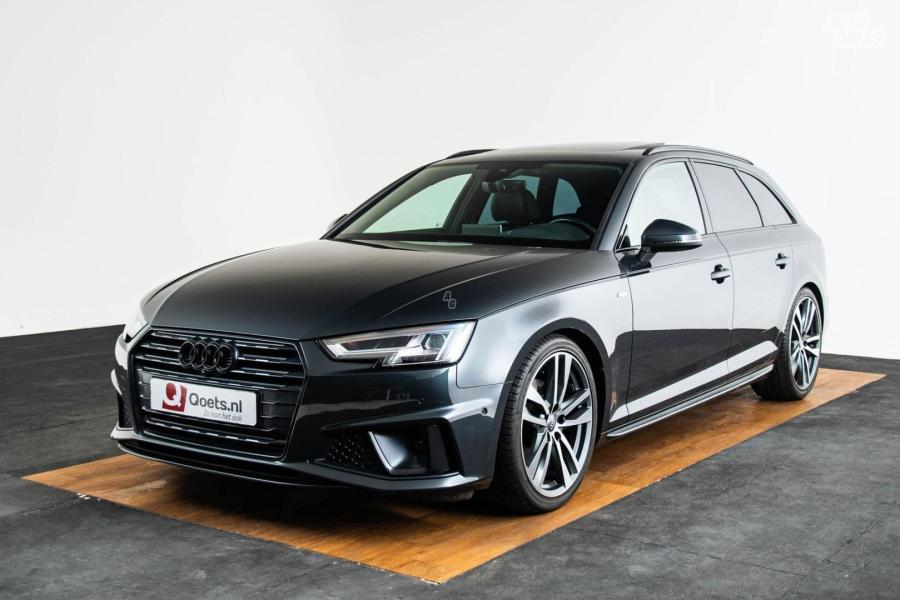 Grey Audi A4 2019 in Kaunas, with an engine capacity of 2.00 L and mileage of 94 thousand km for 28095 €, photo 29 on AUTOMOTO.COM.LV