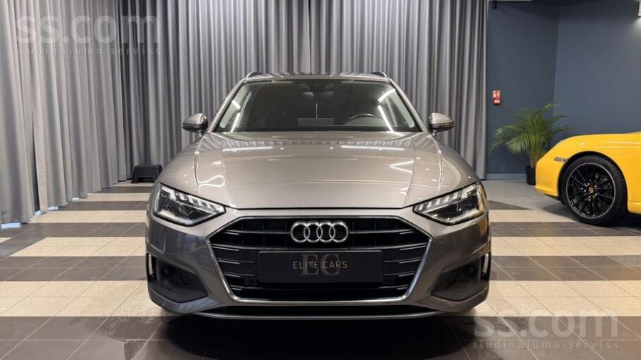 Grey Audi A4 2019 in Riga, with an engine capacity of 2.00 L and mileage of 135 thousand km for 18490 €, photo 2 on AUTOMOTO.COM.LV