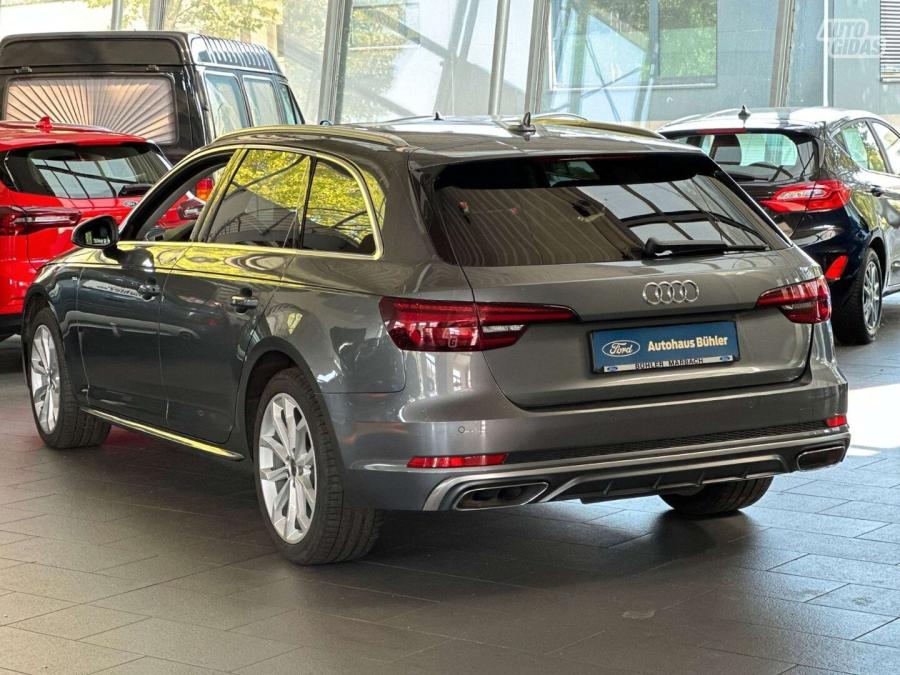 Pelēks Audi A4 2019 Kauņa, ar dzinēja tilpumu 2.00 L un nobraukumu 82 tūkst. km par 27756 €, foto 3 vietnē AUTOMOTO.COM.LV