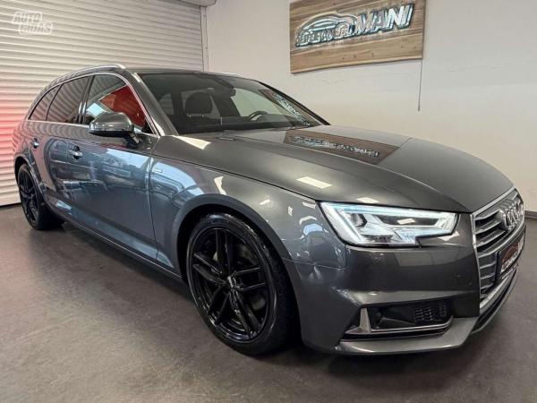 Grey Audi A4 2019 in Kaunas, with an engine capacity of 2.00 L and mileage of 100 thousand km for 27540 €, photo 1 on AUTOMOTO.COM.LV
