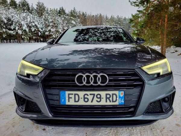 Pelēks Audi A4 2019 Molėtai, ar dzinēja tilpumu 1.97 L un nobraukumu 214 tūkst. km par 16999 €, foto 1 vietnē AUTOMOTO.COM.LV
