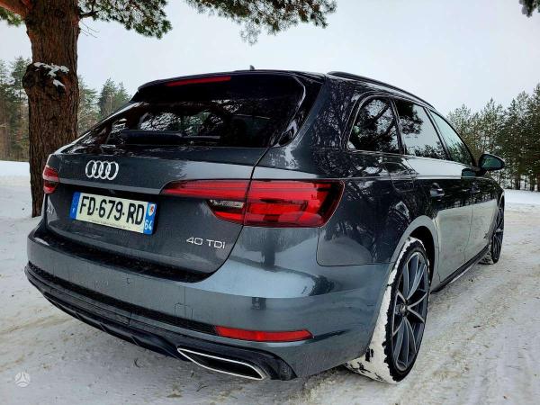 Pelēks Audi A4 2019 Molėtai, ar dzinēja tilpumu 1.97 L un nobraukumu 214 tūkst. km par 16999 €, foto 6 vietnē AUTOMOTO.COM.LV
