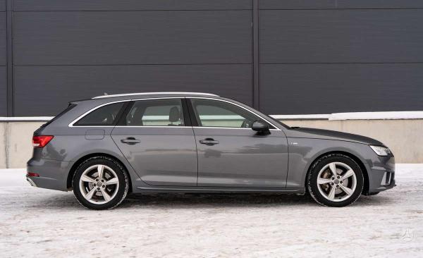 Pelēks Audi A4 2019 Marijampole, ar dzinēja tilpumu 1.97 L un nobraukumu 222 tūkst. km par 16950 €, foto 6 vietnē AUTOMOTO.COM.LV