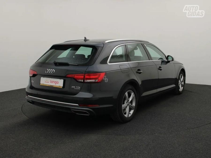 Pelēks Audi A4 2019 Viļņa, ar dzinēja tilpumu 3.00 L un nobraukumu 247 tūkst. km par 16899 €, foto 9 vietnē AUTOMOTO.COM.LV