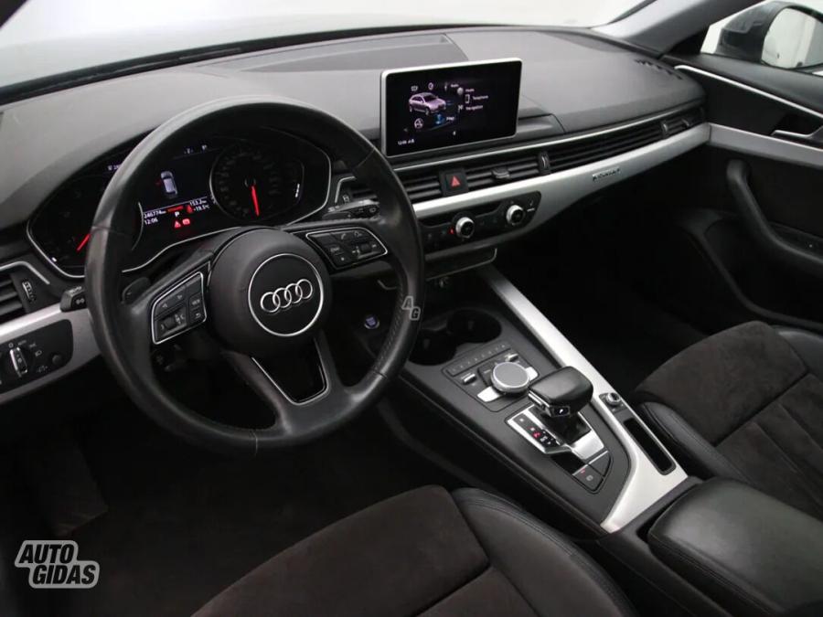 Pelēks Audi A4 2019 Viļņa, ar dzinēja tilpumu 3.00 L un nobraukumu 247 tūkst. km par 16899 €, foto 17 vietnē AUTOMOTO.COM.LV